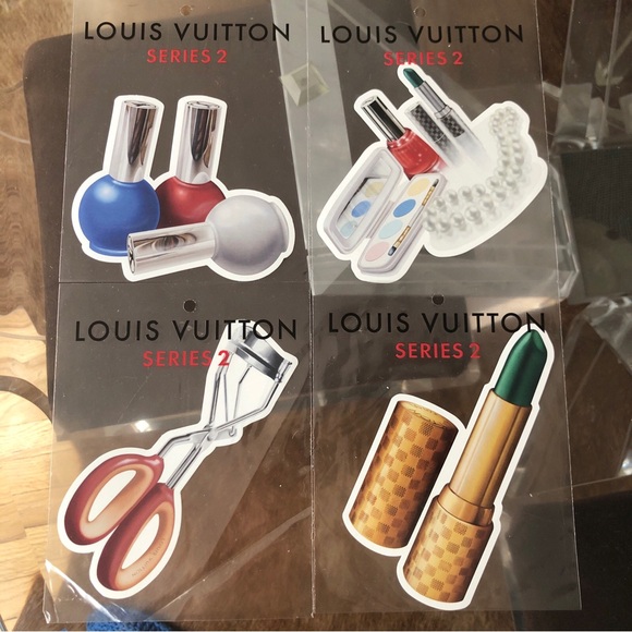Louis Vuitton | Accents | Louis Vuitton Series 2 Sticker Set Of 4 ...